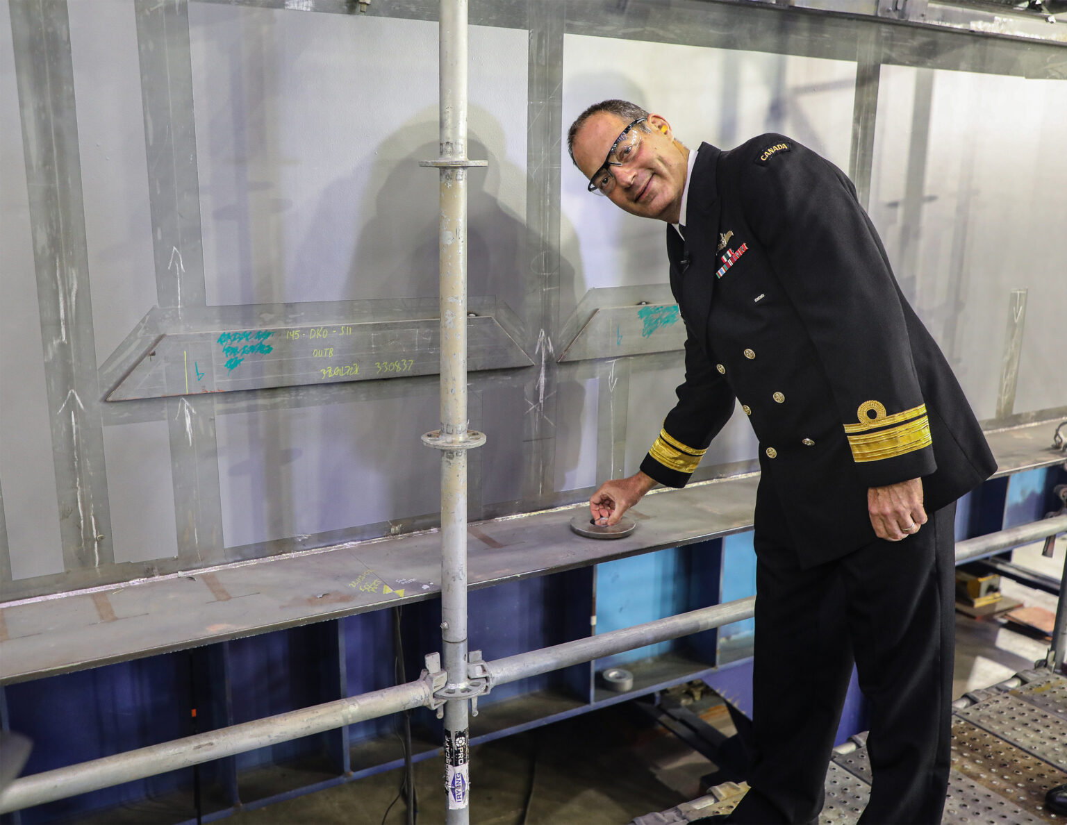 Keel Laying Ceremony Held for the Royal Canadian Navy’s Fifth Arctic ...